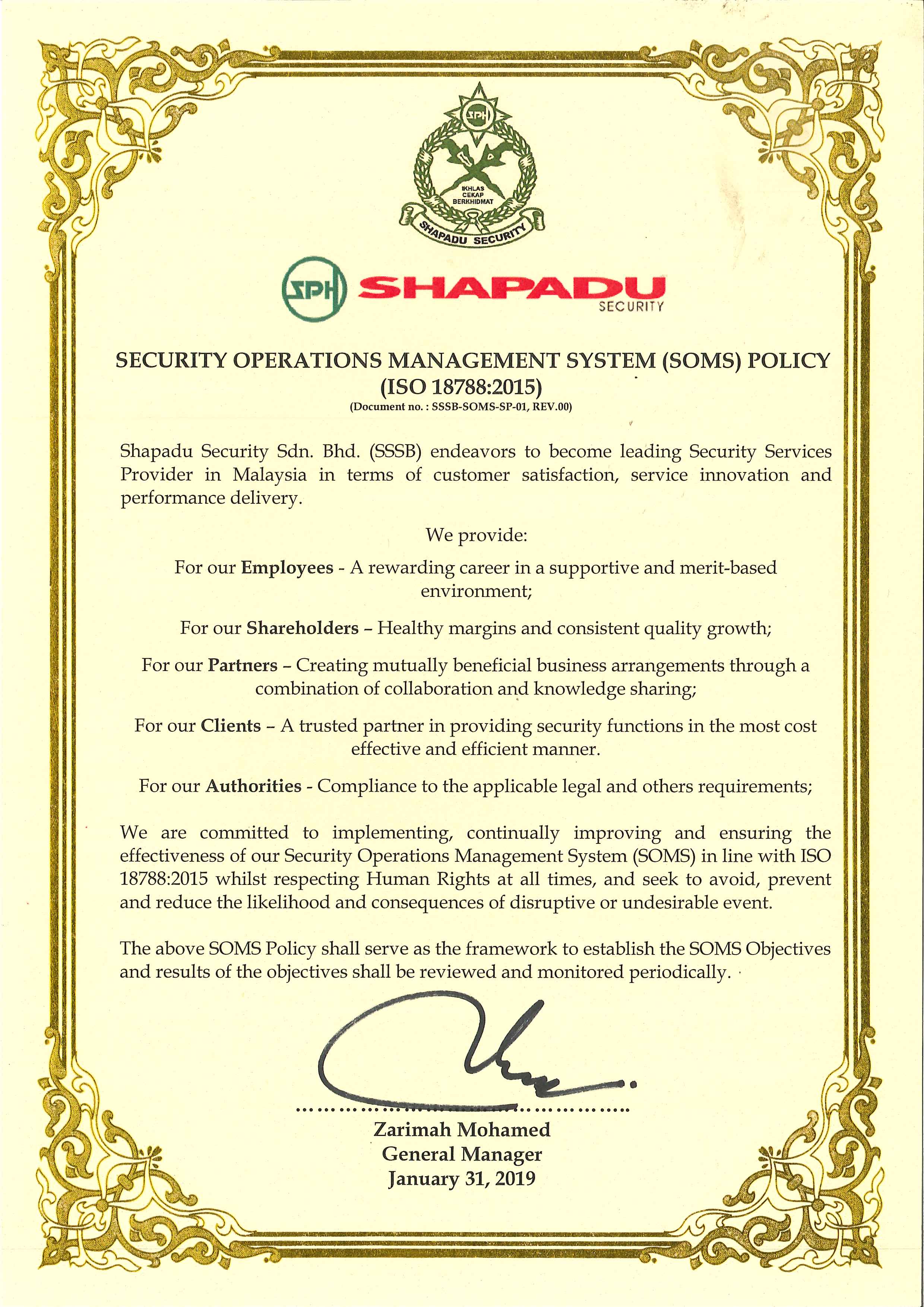 Shapadu Security Sdn Bhd | shapadu